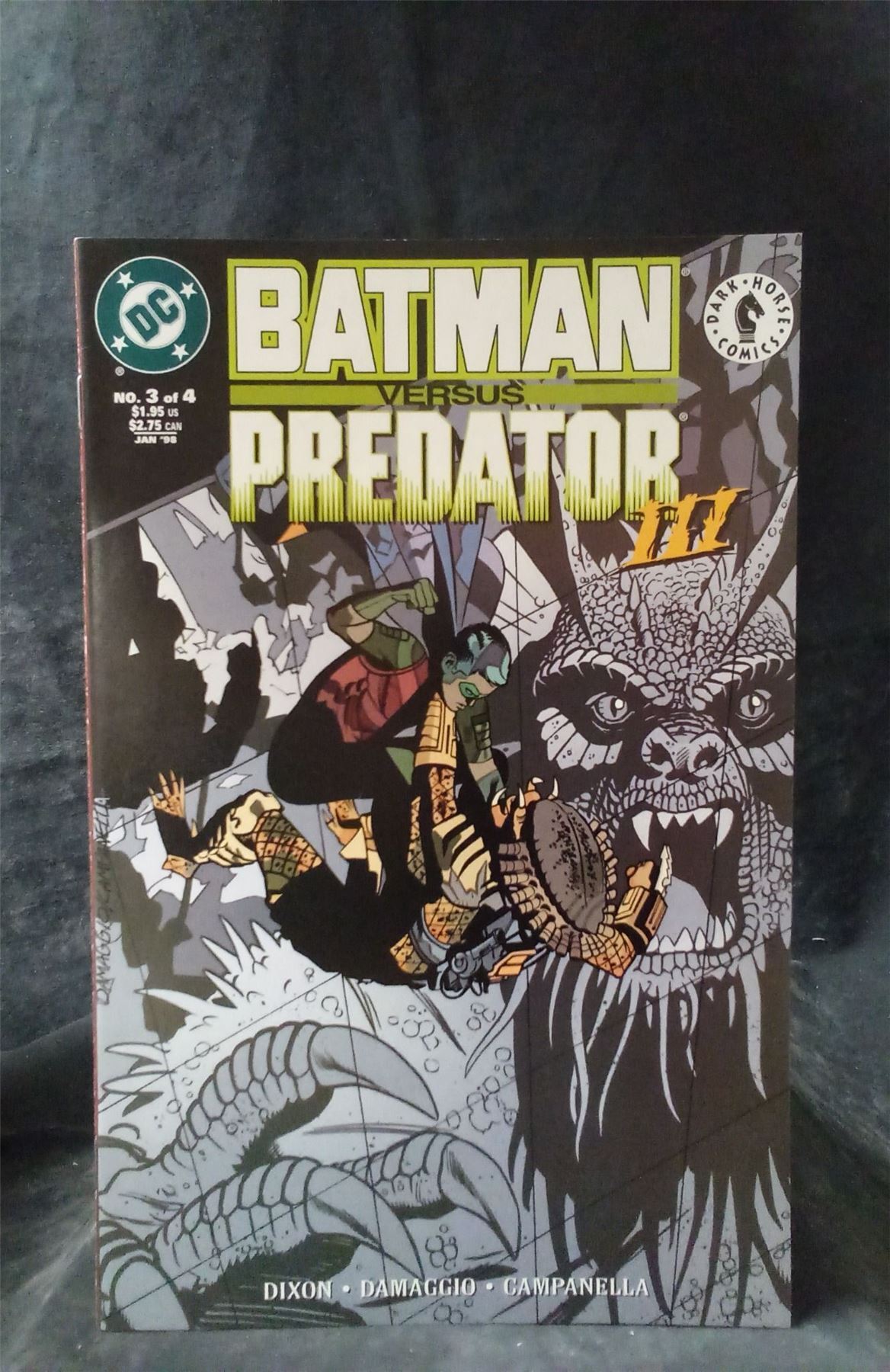 Batman Versus Predator III #3 1998 DC Comics Comic Book | Comic Books ...