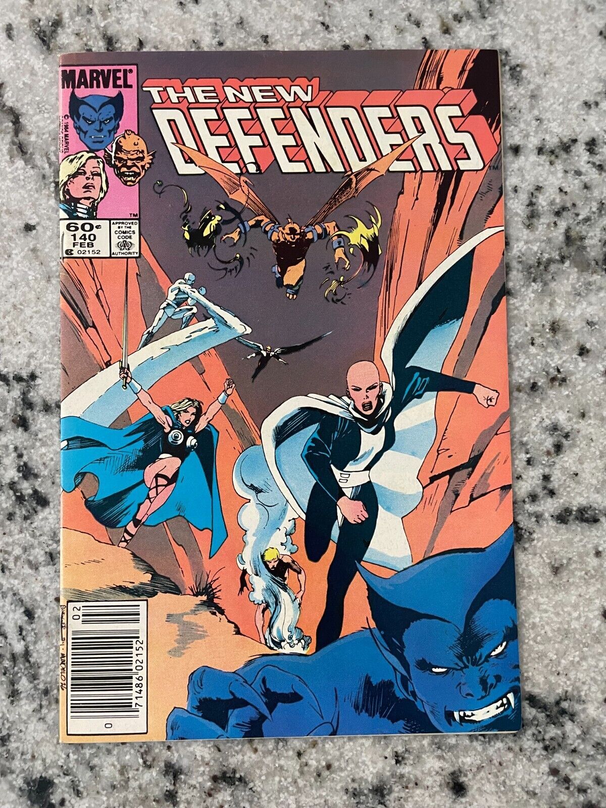 New Defenders # 140 NM Marvel Comic Book Iceman Beast Angel Avengers 8 ...