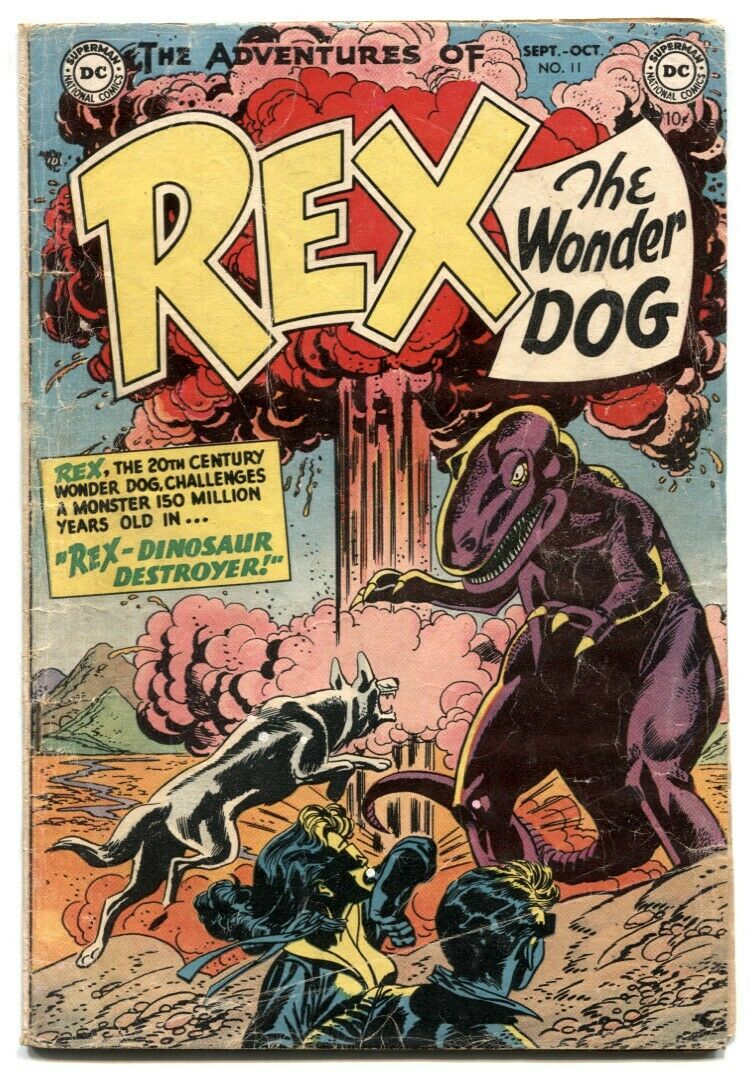 Adventures Of Rex The Wonder Dog #11 1953- Detective Chimp VG | Comic ...