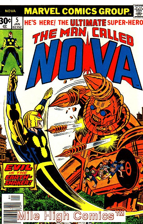 NOVA (1976 Series) (RICHARD RIDER) (MARVEL) #5 Fair Comics Book | Comic ...