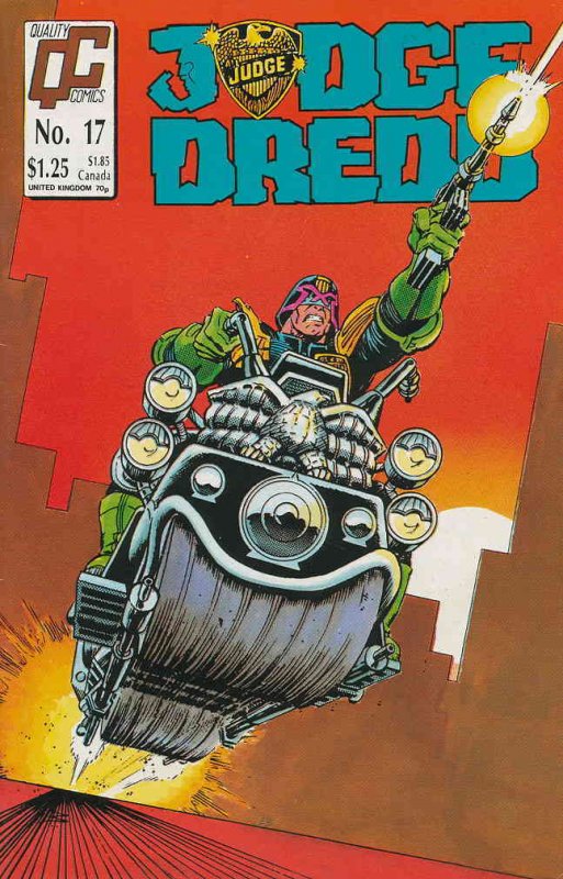 Judge Dredd (Vol. 2) #17 FN ; Fleetway Quality | Comic Books - Modern ...