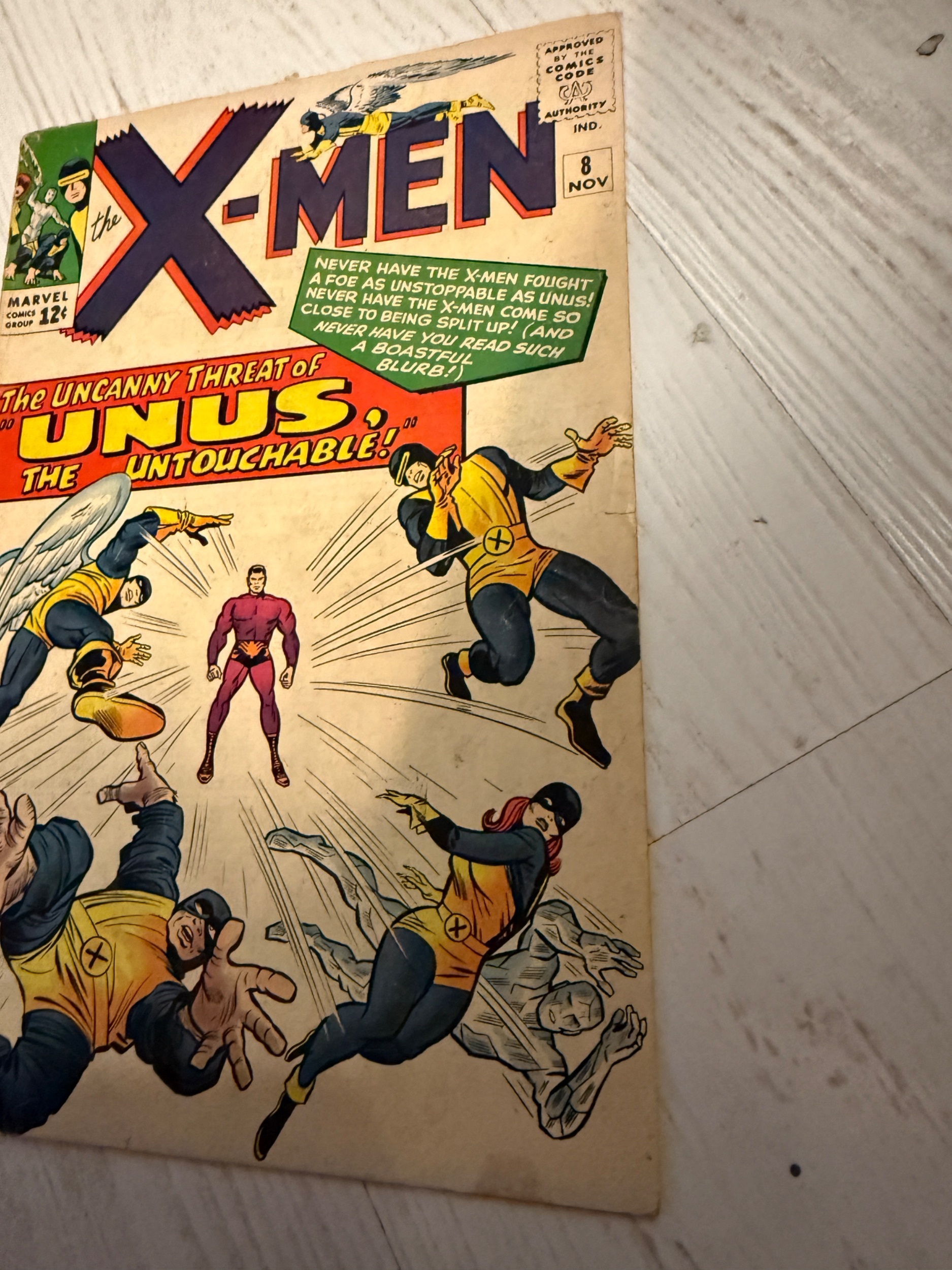 The X-Men #8 (1964)Unus the Untouchable see description | Comic Books ...
