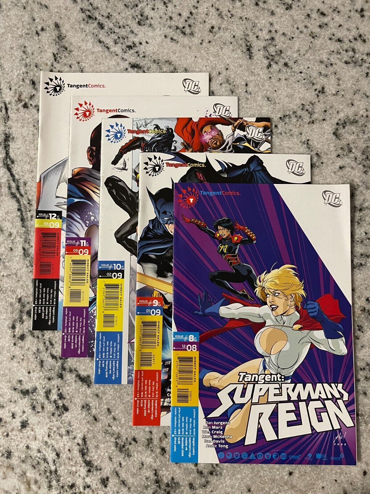 5 Tangent: Superman's Reign DC Comic Books # 8 9 10 11 12 Joker Batman ...