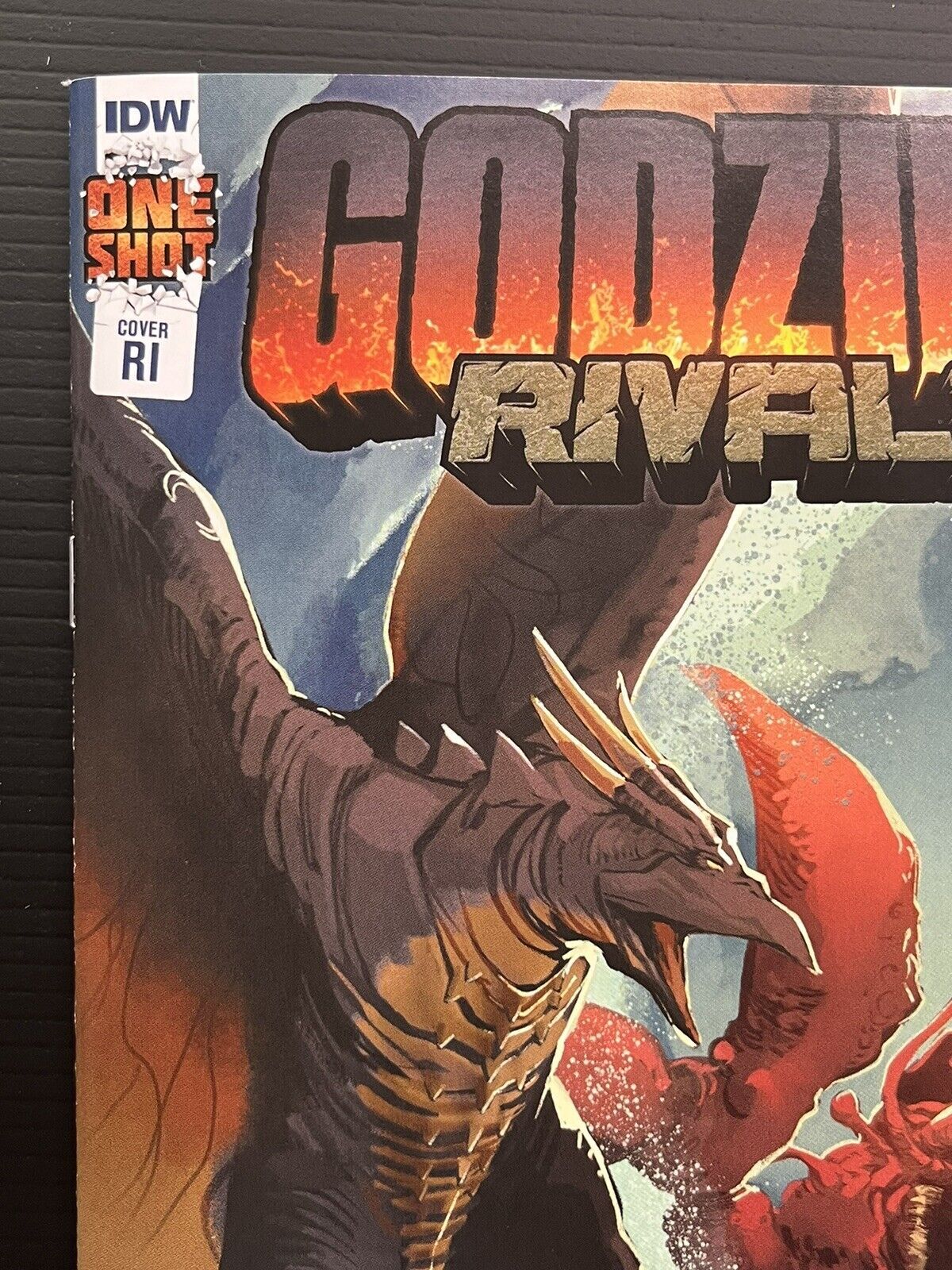 Godzilla Rivals Rodan Vs Ebirah One-Shot 1:10 Lindsay Variant IDW NM ...