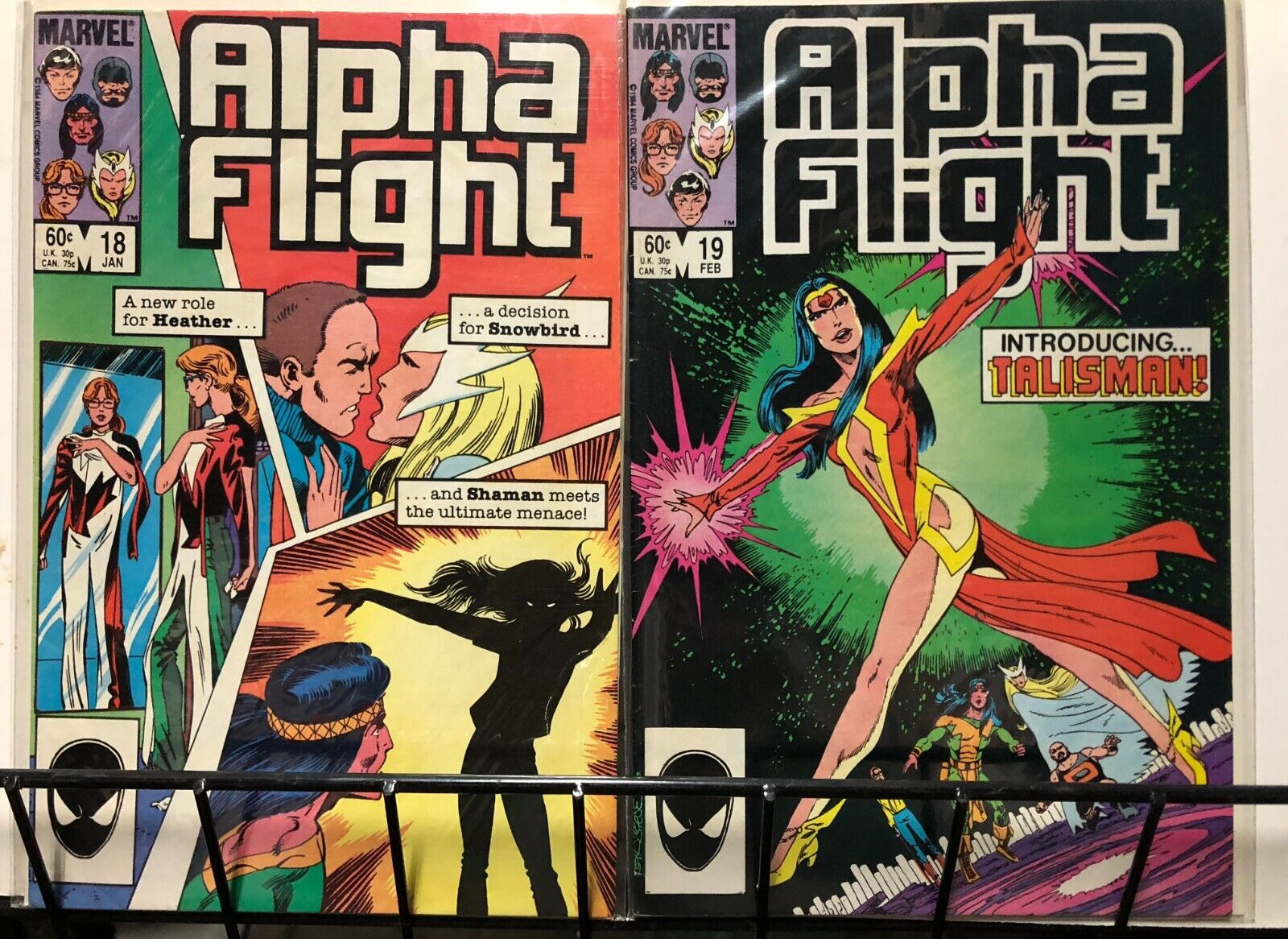ALPHA FLIGHT (1985 Marvel) 18-19 John Byrne two part story arc | Comic ...