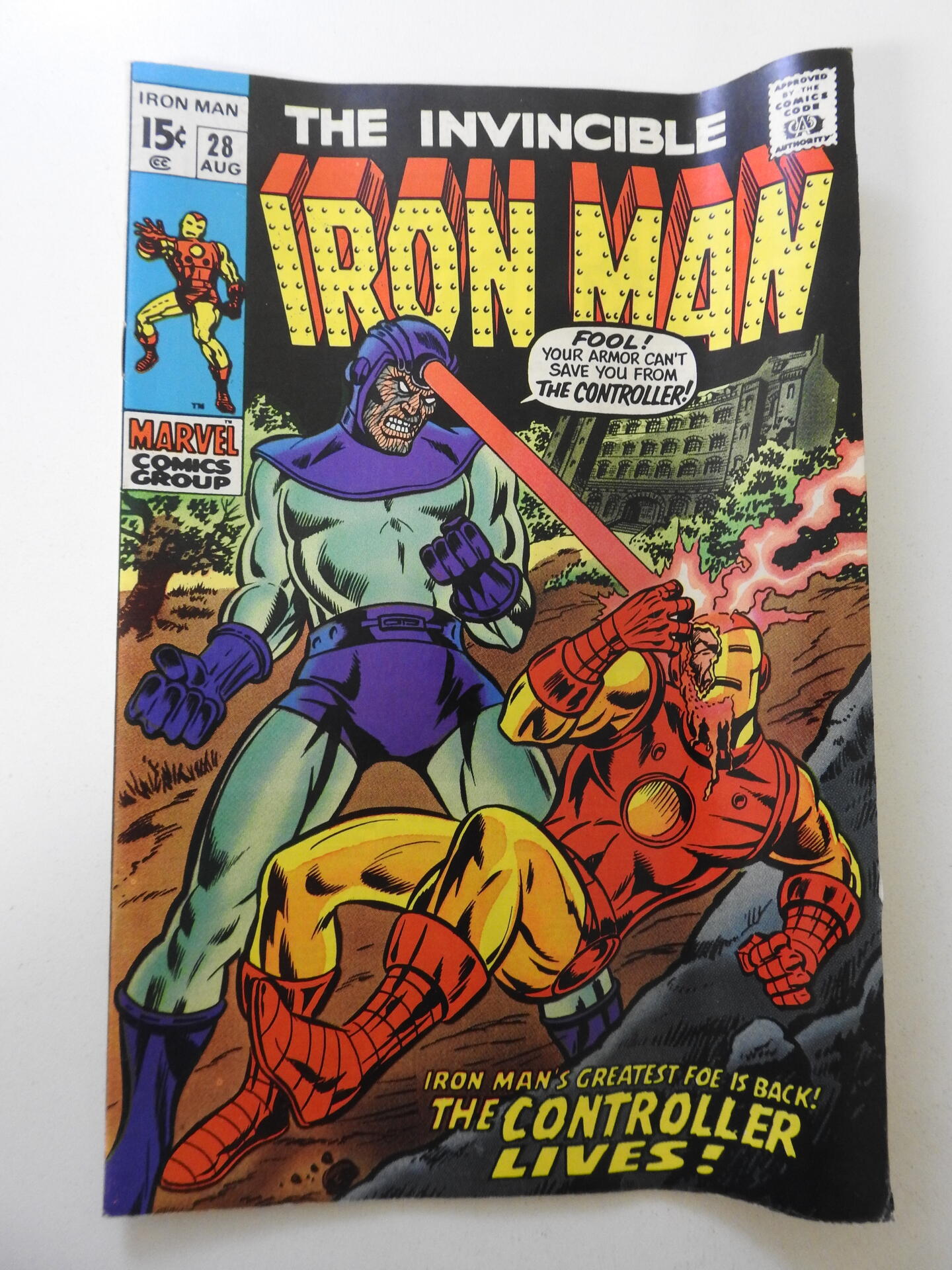 Iron Man #28 (1970) VG Condition | Comic Books - Bronze Age, Marvel ...
