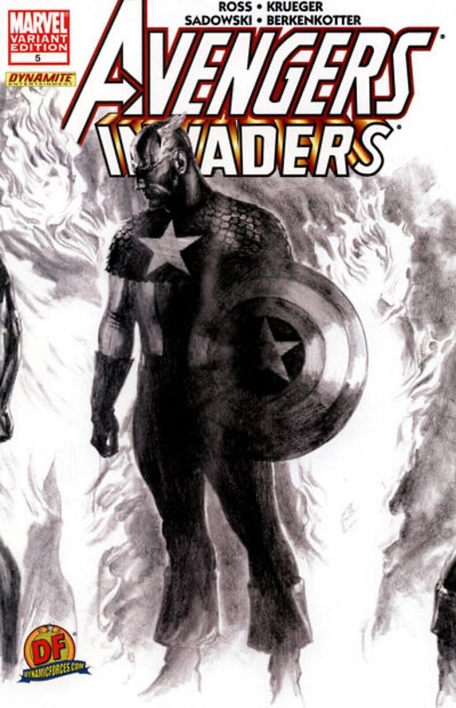 Avengers / Invaders #5 Dynamic Forces Variant (2008-2009) Marvel Comics ...