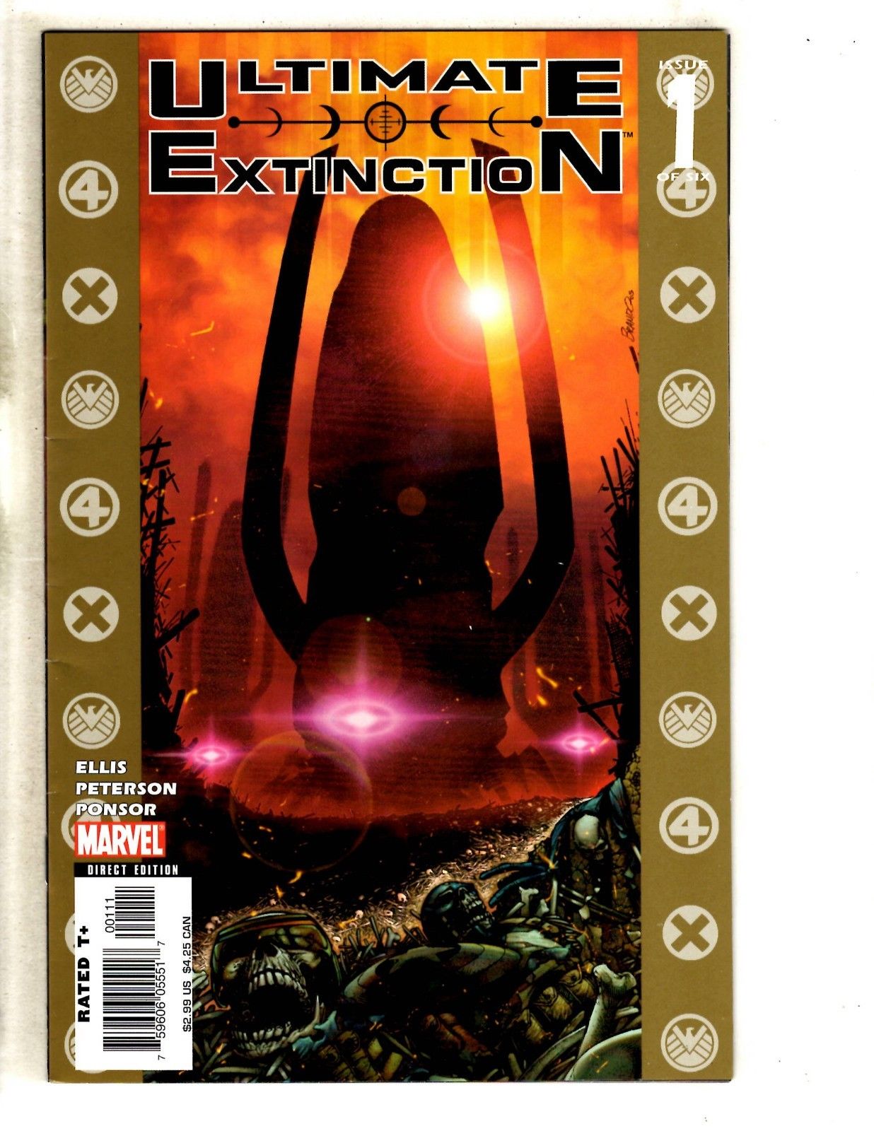 9 Comics Ultimate Armor Wars # 1 2 3 4 + Ultimate Extinction # 1 2 3 4 ...