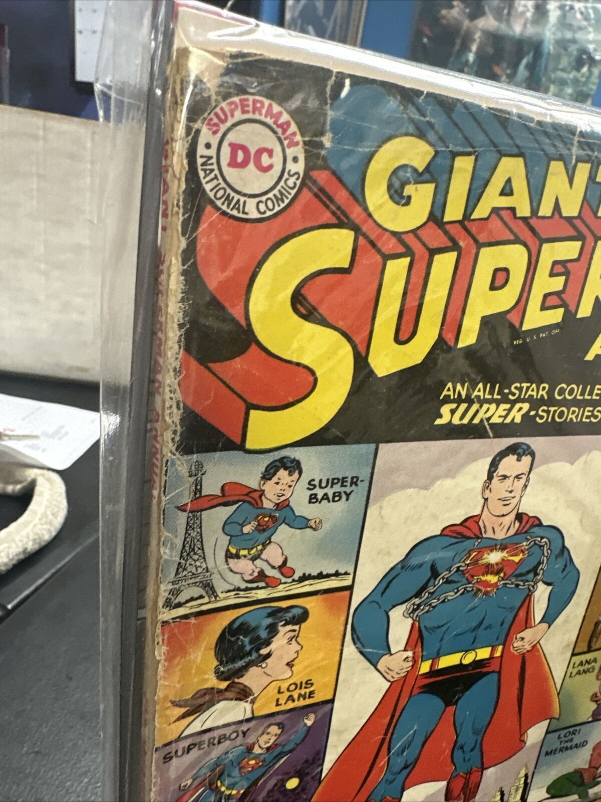 Superman Annual #1 Silver Age Giant Krypto Supergirl Vintage DC Comic ...