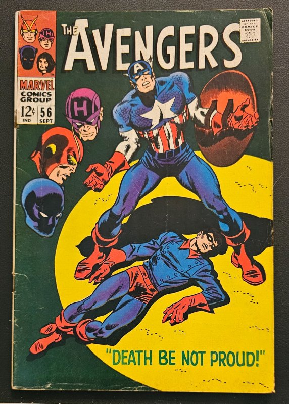 The Avengers #56 (1968) | Comic Books - Silver Age, Marvel, Avengers ...