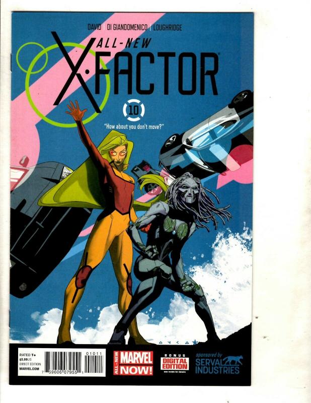 10 All New X-Factor # 1 2 3 4 5 6 7 8 9 10 Polaris Gambit Quicksilver ...