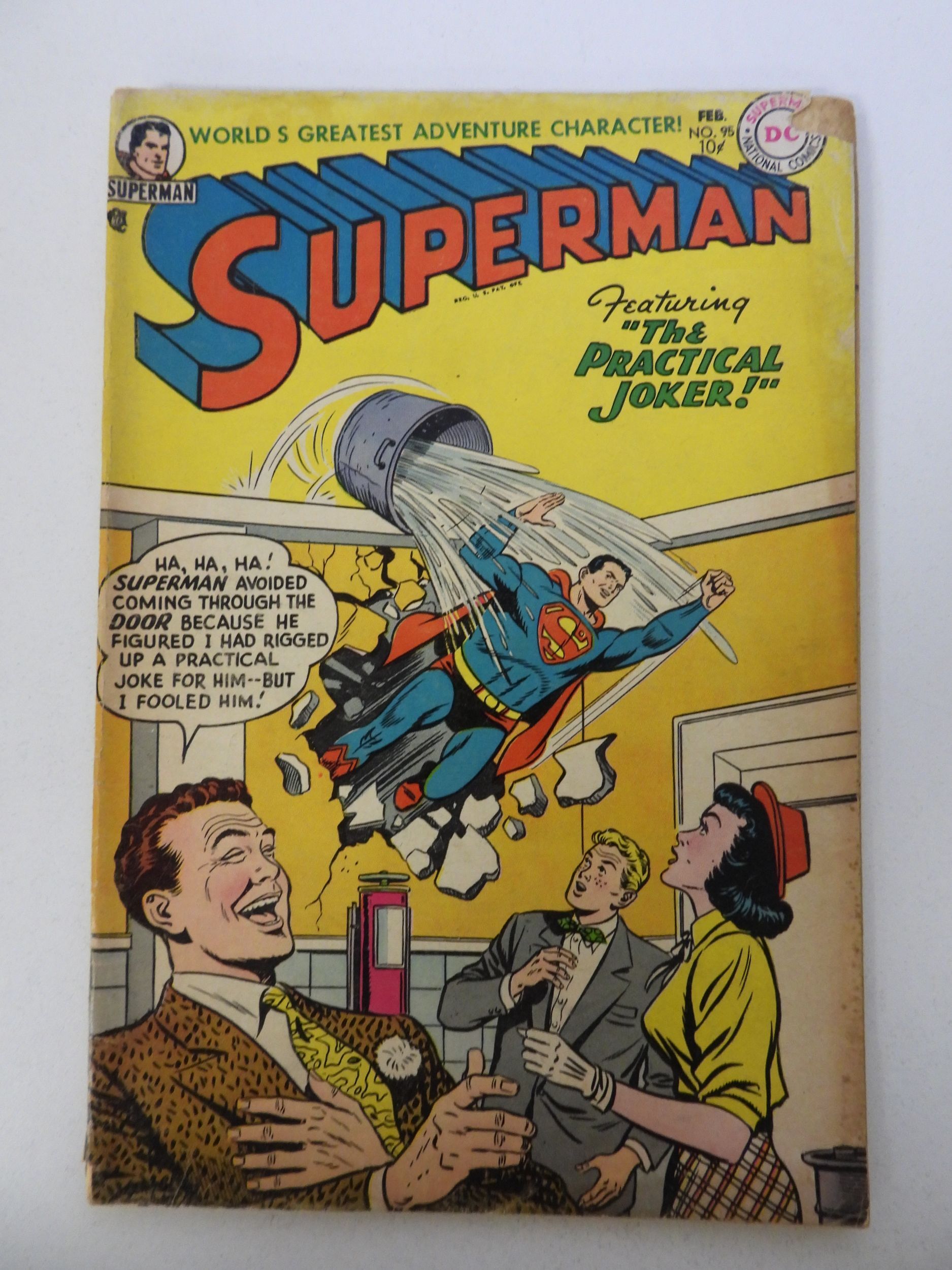 Superman #95 (1955) VG- condition see description | Comic Books ...