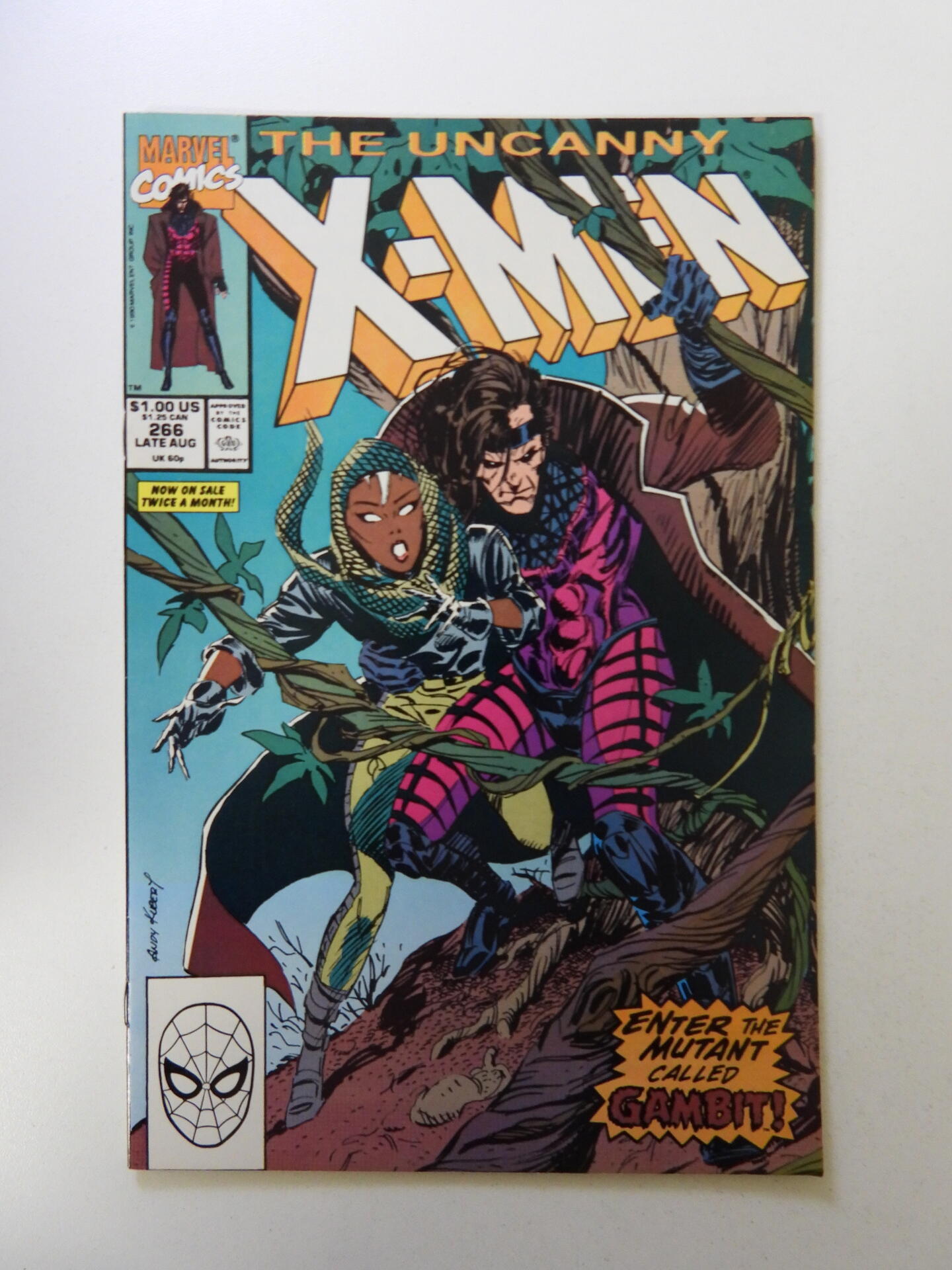 The Uncanny X-Men #266 (1990) 1st appearance of Gambit VF+ condition ...