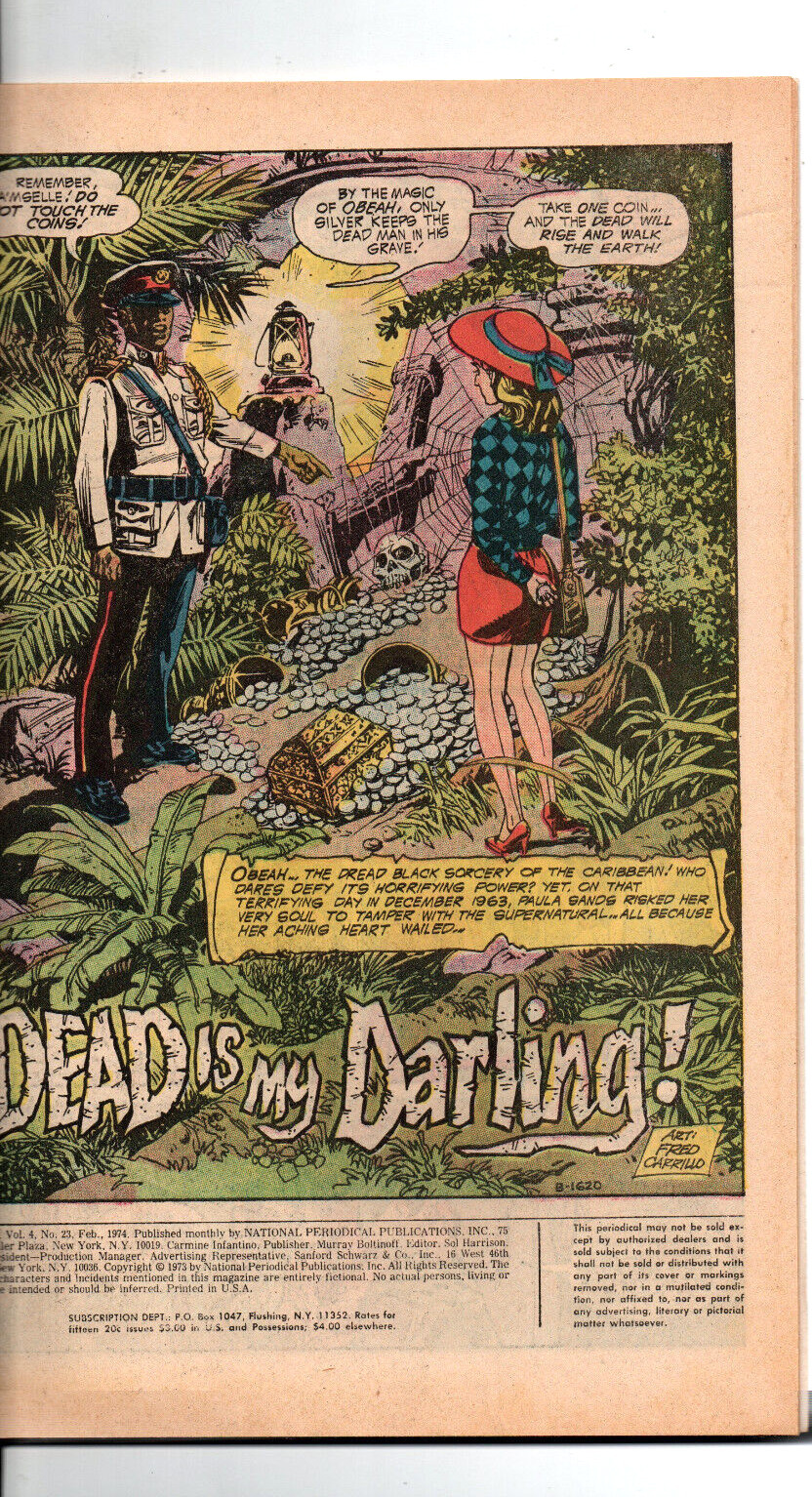 Ghosts #23 - Nick Cardy - Horror - 1974 - VF/NM | Comic Books - Bronze Age, DC Comics, Horror ...