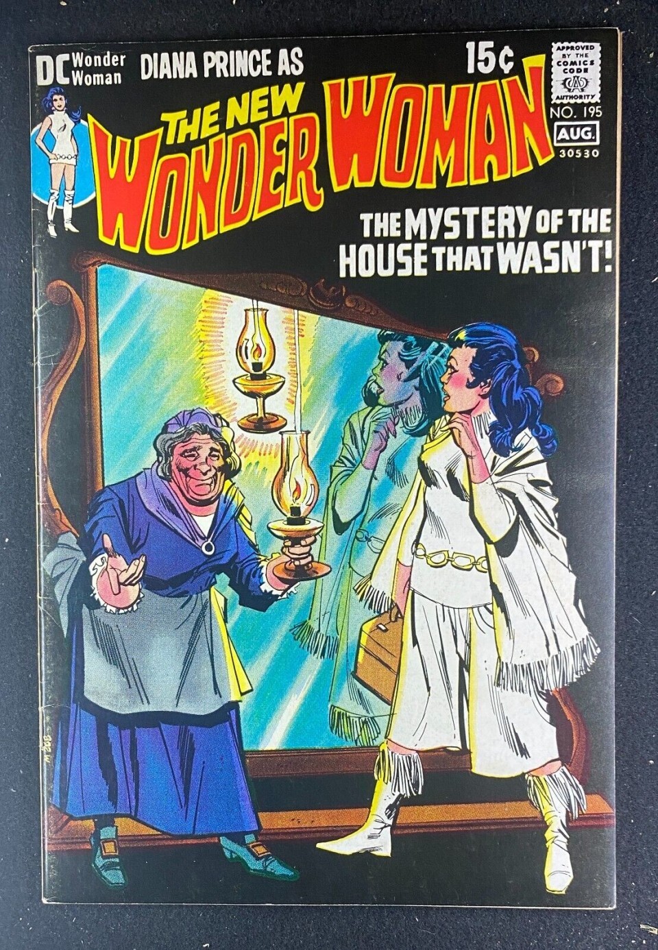 Wonder Woman (1942) #195 FN/VF (7.0) Mike Sekowsky Cover/Art Wally Wood ...