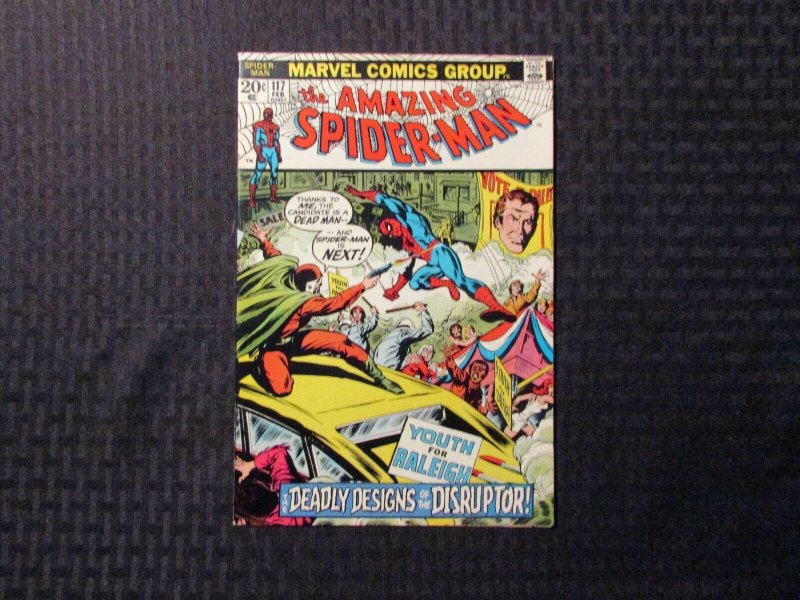 The Amazing Spider-Man #117 (8.0) the Deadly Designs of the Disruptor ...