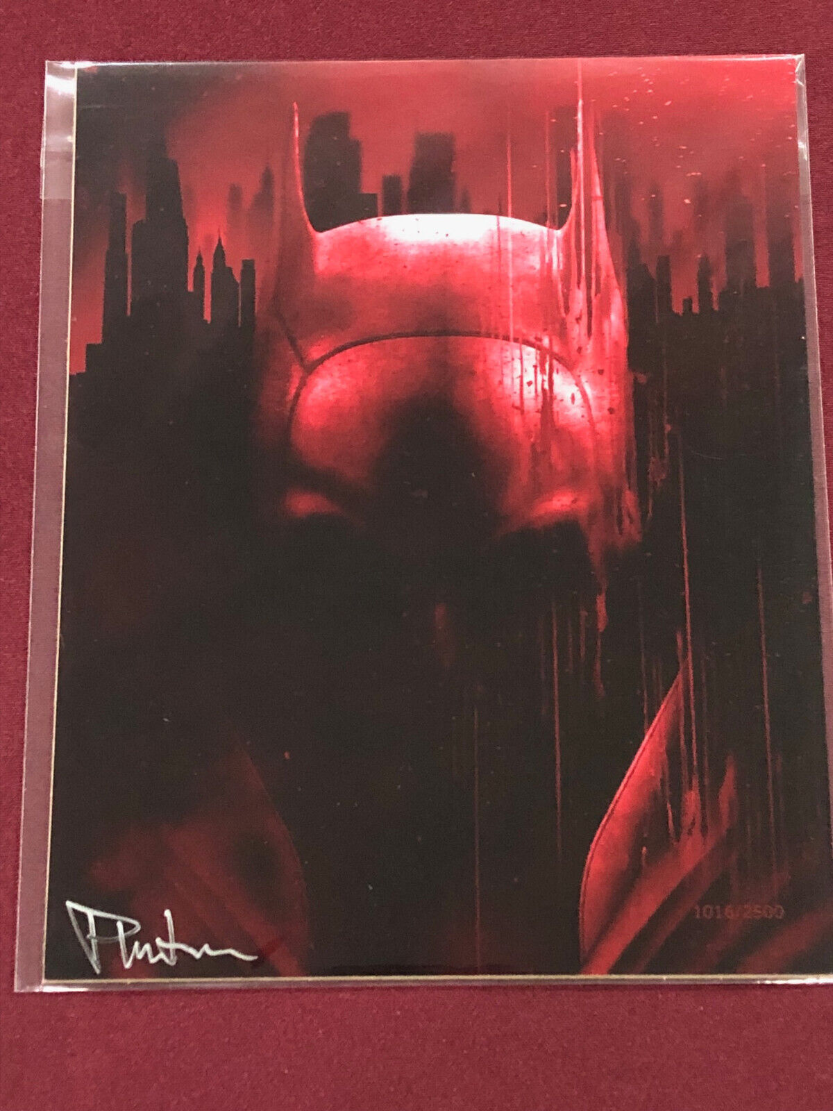 Batman Print Pharaoh Loren Signed 8x10 COA | Comic Collectibles ...