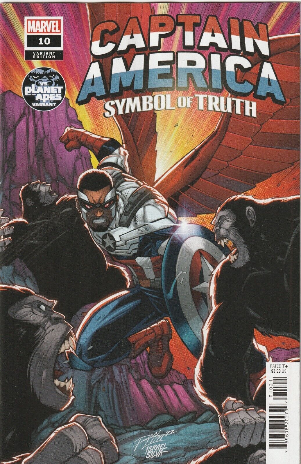 Captain America Symbol Of Truth # 10 Variant Cover B NM Marvel 2023 [K7 ...