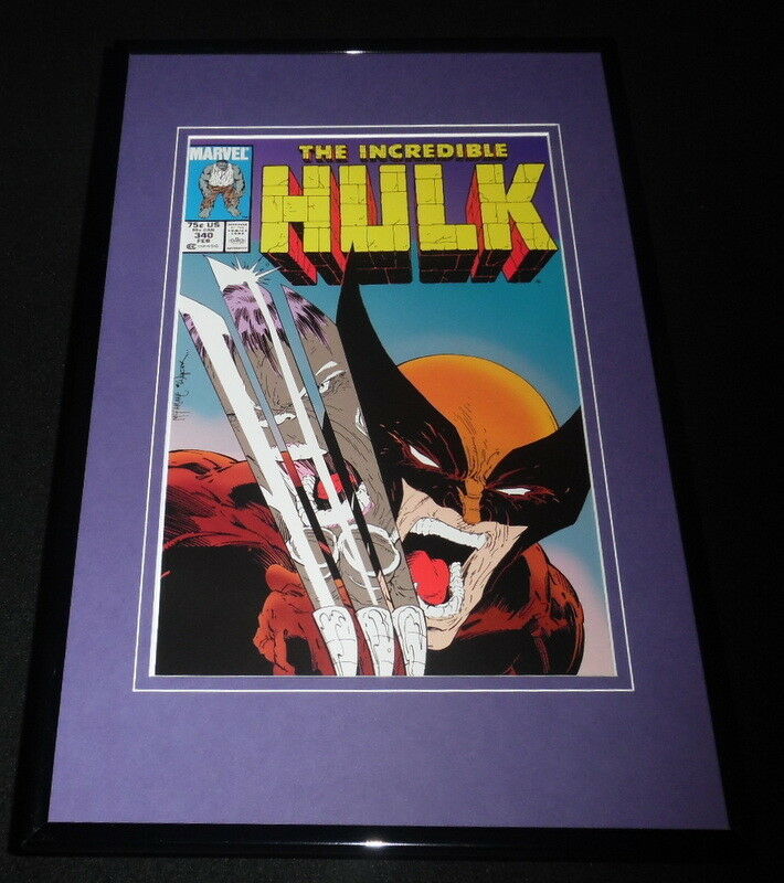 Incredible Hulk #340 Framed 11x17 Cover Display Official Repro ...