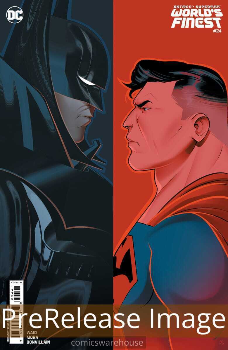 Batman Superman Worlds Finest (2022 DC) #24 Variant 1:50 CVR D SWE ...