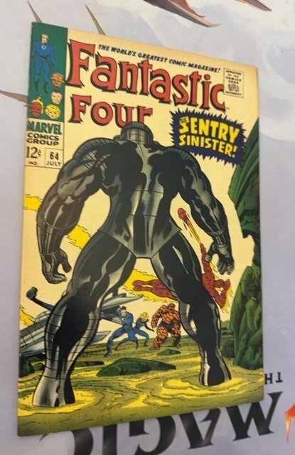 Fantastic Four #64 FN (1967) First appearance of the Intergalactic ...