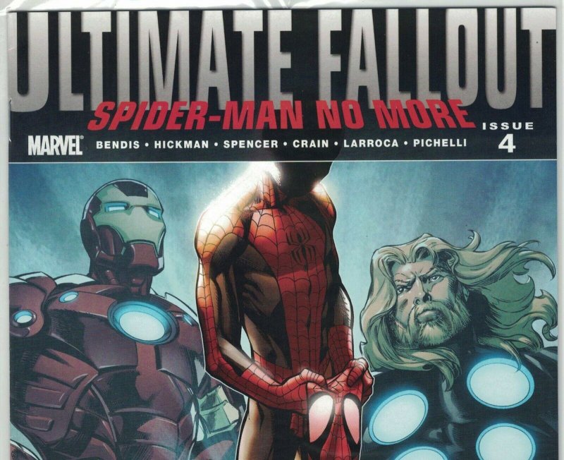 Ultimate Fallout #4 (in bag) VF/NM; Marvel | Spider-Man (Miles Morales ...