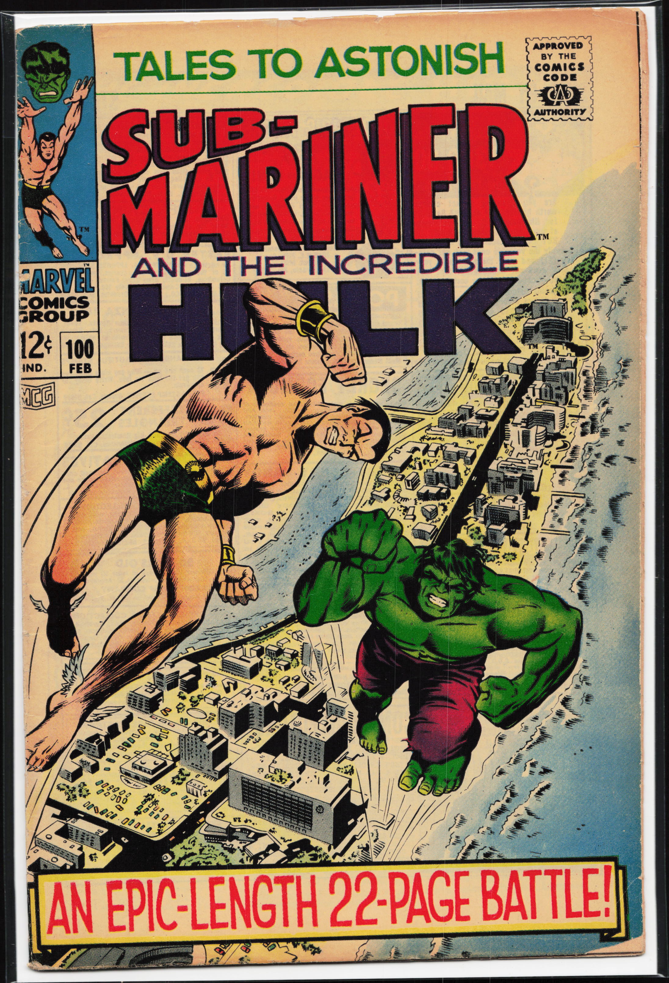 Tales to Astonish #100 (1968) Namor the Sub-Mariner | Comic Books ...