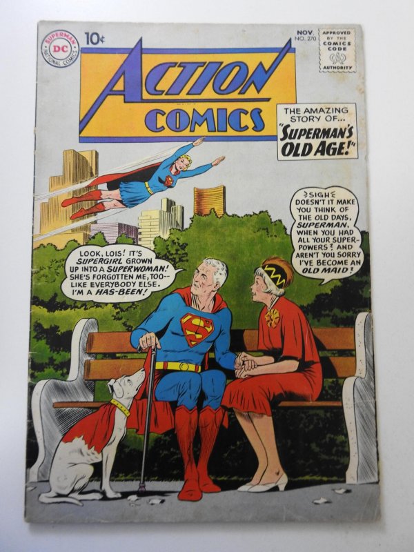 Action Comics #270 (1960) VG+ Condition! | Comic Books - Silver Age, DC ...