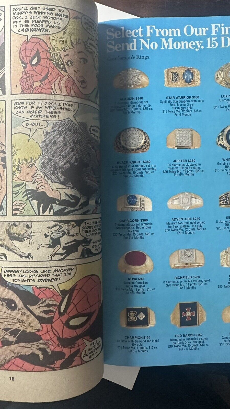 Peter Parker The Spectacular Spider-Man #35 Mark Jewelers Insert ...