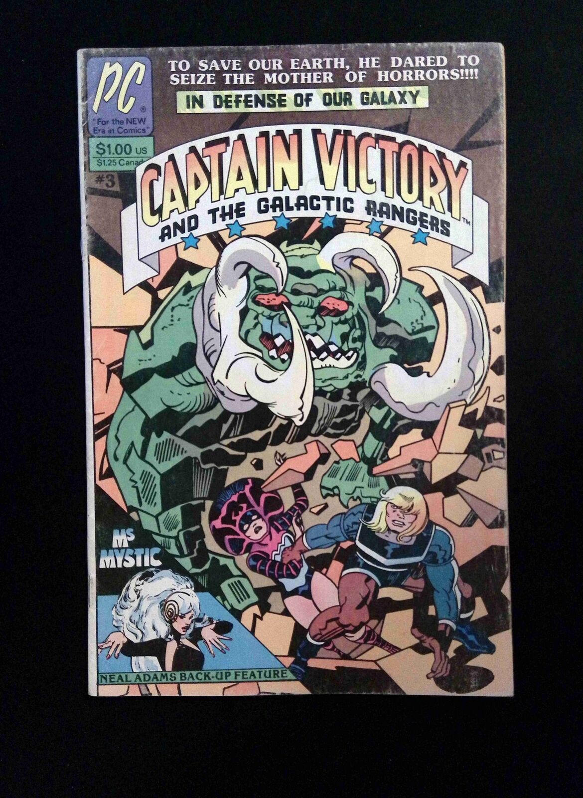 Captain Victory And The Galactic Rangers #3 PACIFIC Comics 1982 FN ...