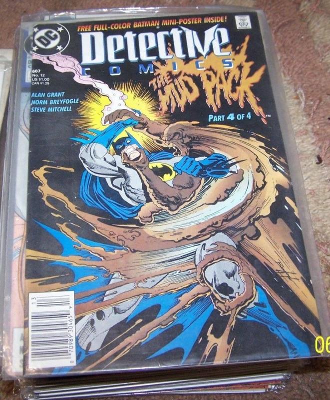 Detective Comics # 607 (Oct 1989, DC) the mud pack pr 4 clayface ...