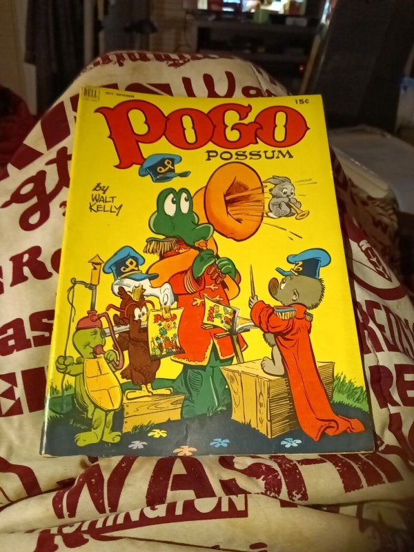 Pogo Possum #10, July 1952 Albert Alligator Golden Age Dell Comic by ...