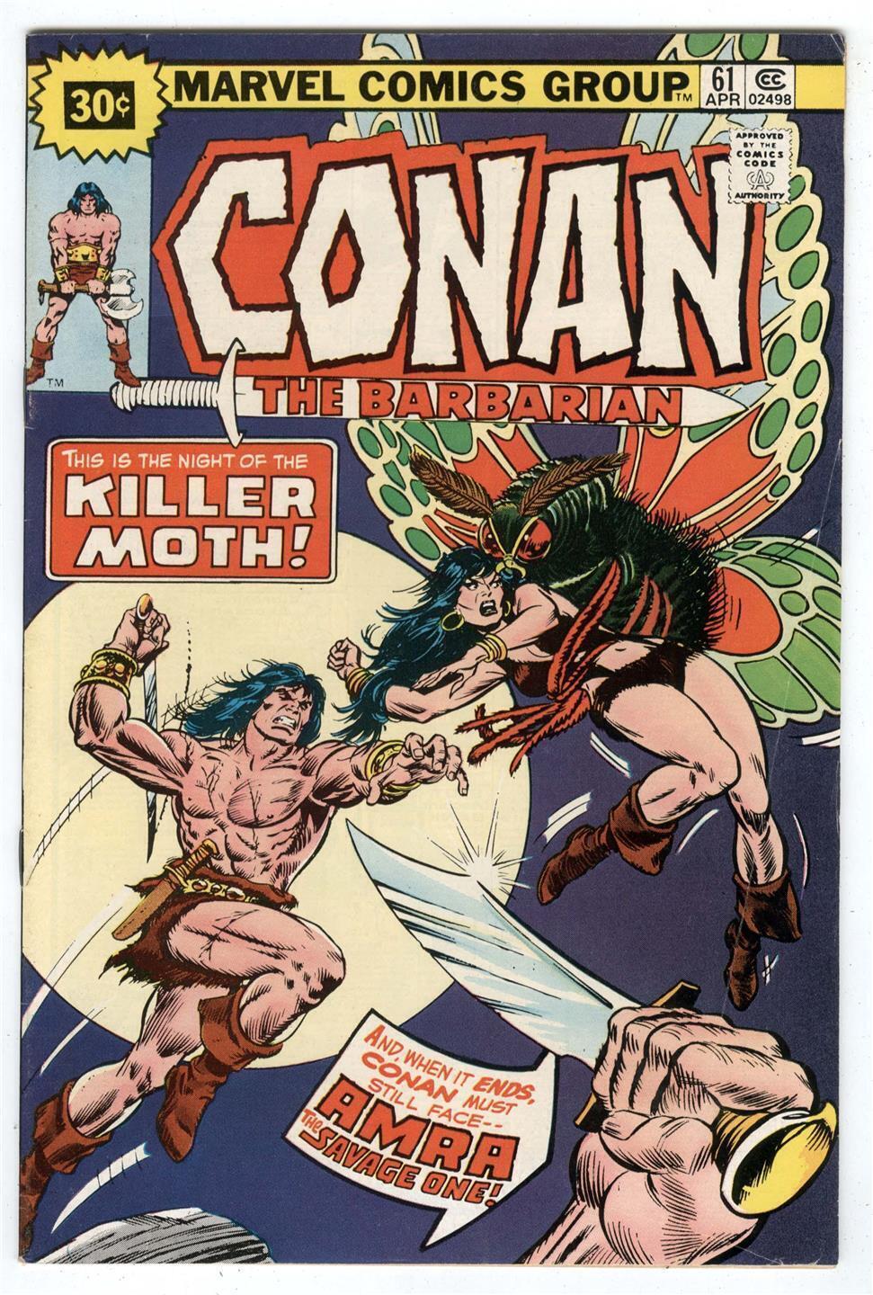 Conan the Barbarian # 61 30¢ Price Variant.. RARE April 1976 | Comic ...