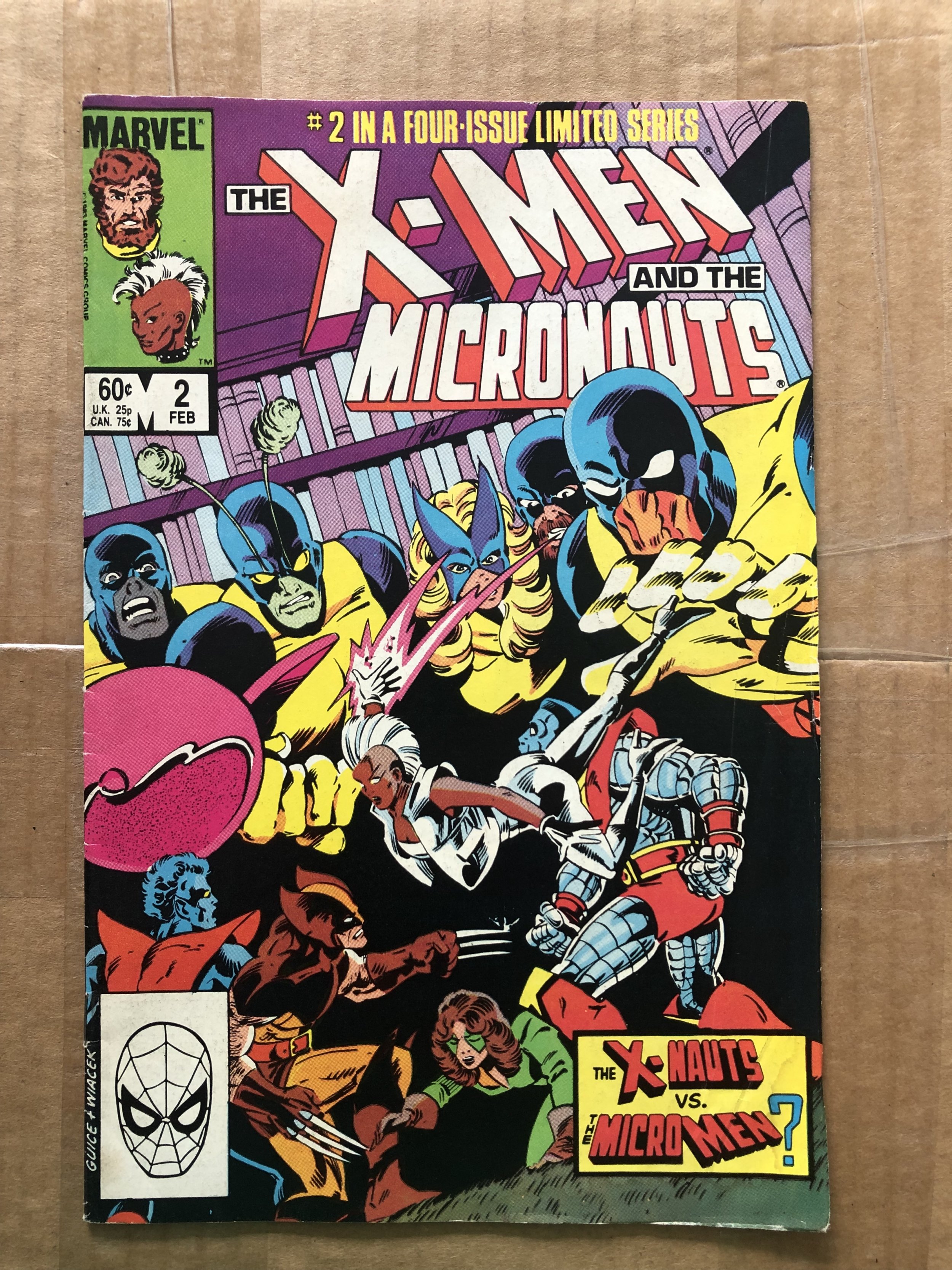 The X-Men and The Micronauts #2 Direct Edition (1984) | Comic Books ...