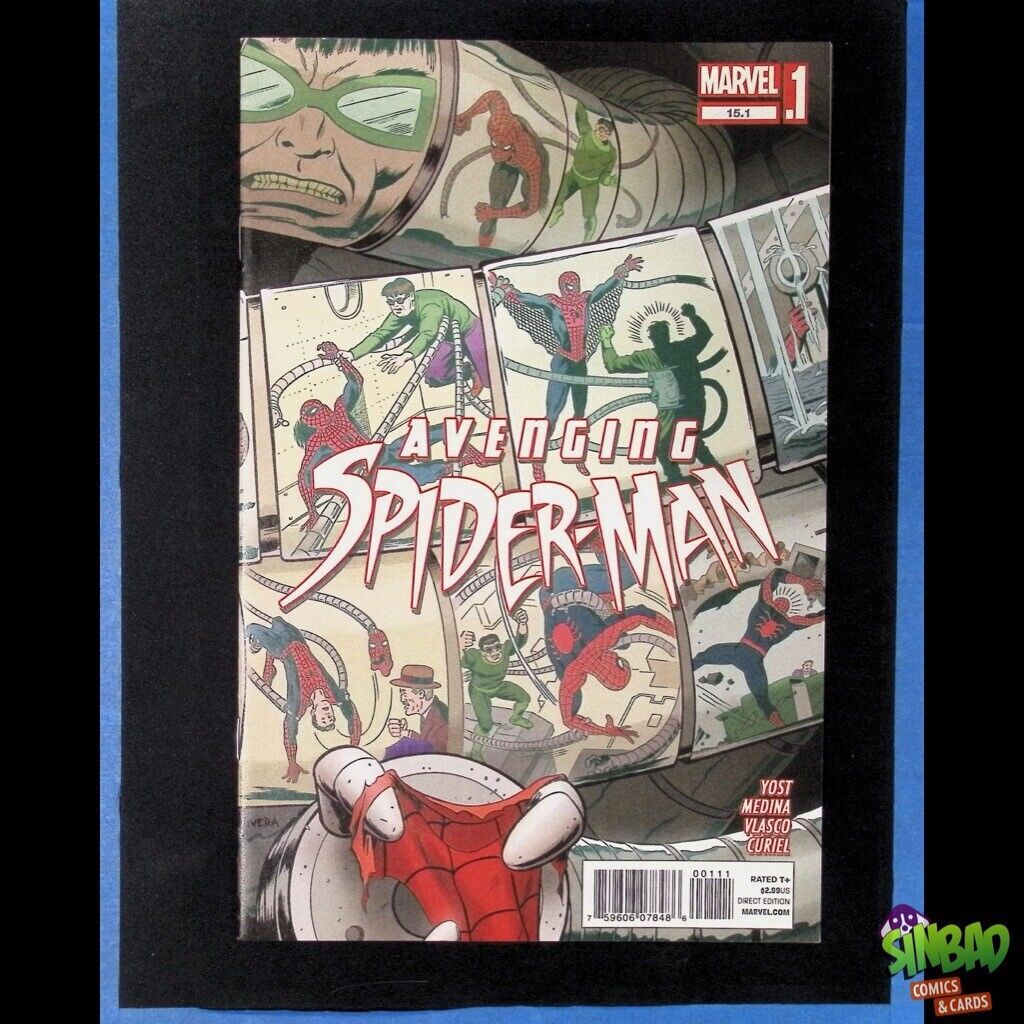 Avenging Spider-Man 15.1A 1st full app. Superior Spider-Man (Otto ...