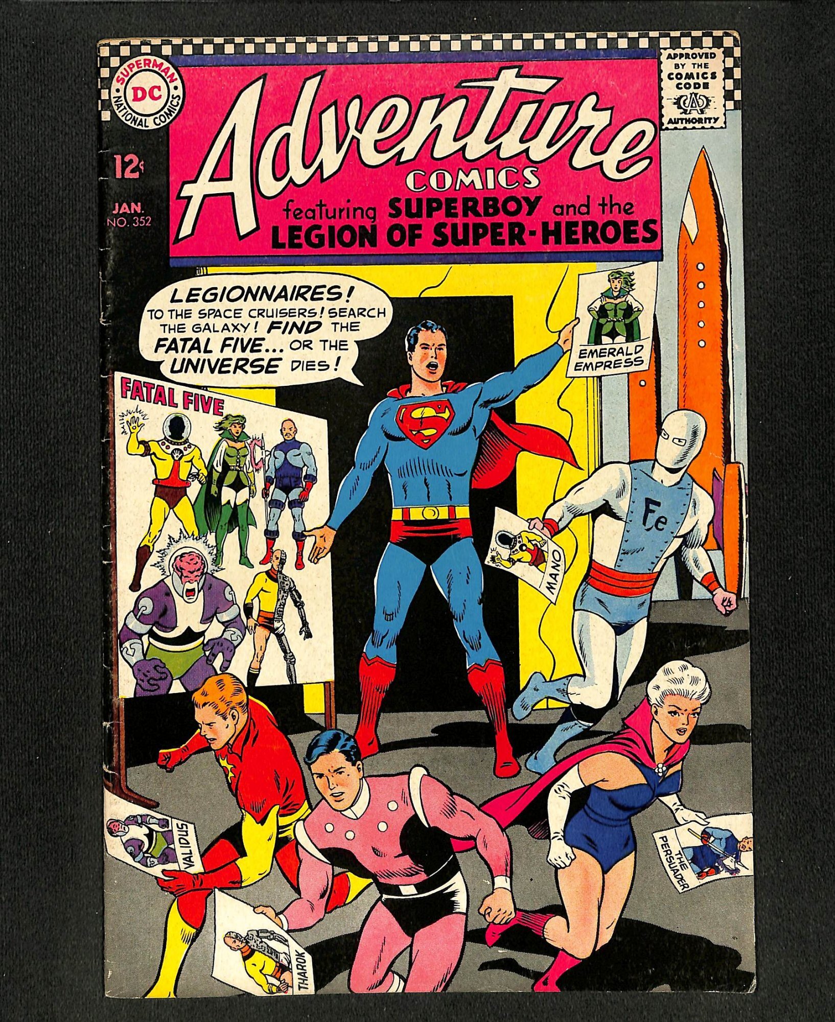 Adventure Comics #352 | Comic Books - Silver Age, DC Comics, Superboy ...