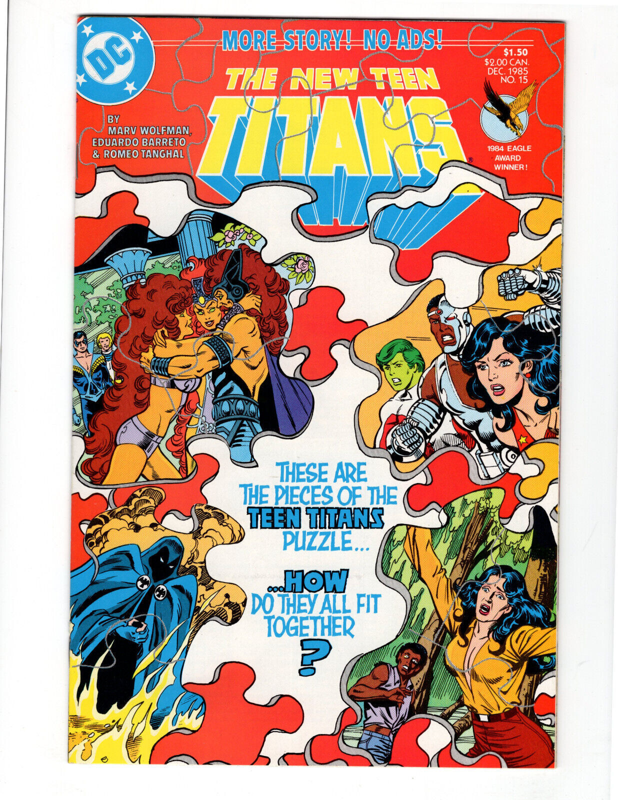 New Teen Titans #15 - DC Comics (1985) Second Series - Marv Wolfman ...