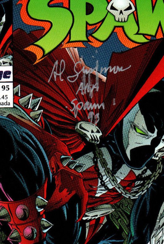 Spawn #8 - signed by Al Simmons aka Spawn w/poster - 1993 - FN | International - Comic Books ...
