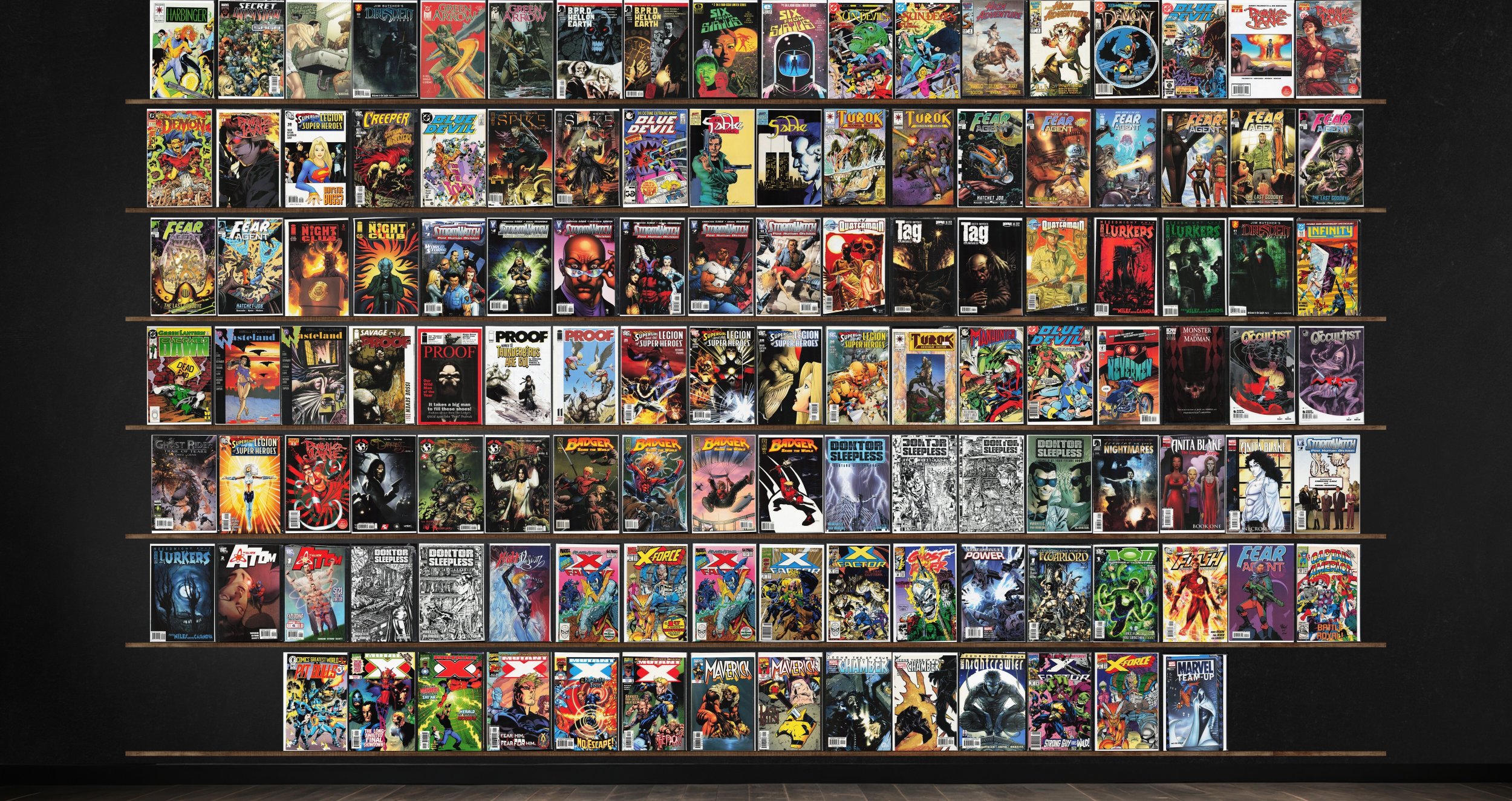 Huge Lot 120+ Comics with Stormwatch: P.H.D., Mutant X, Blue Devil ...