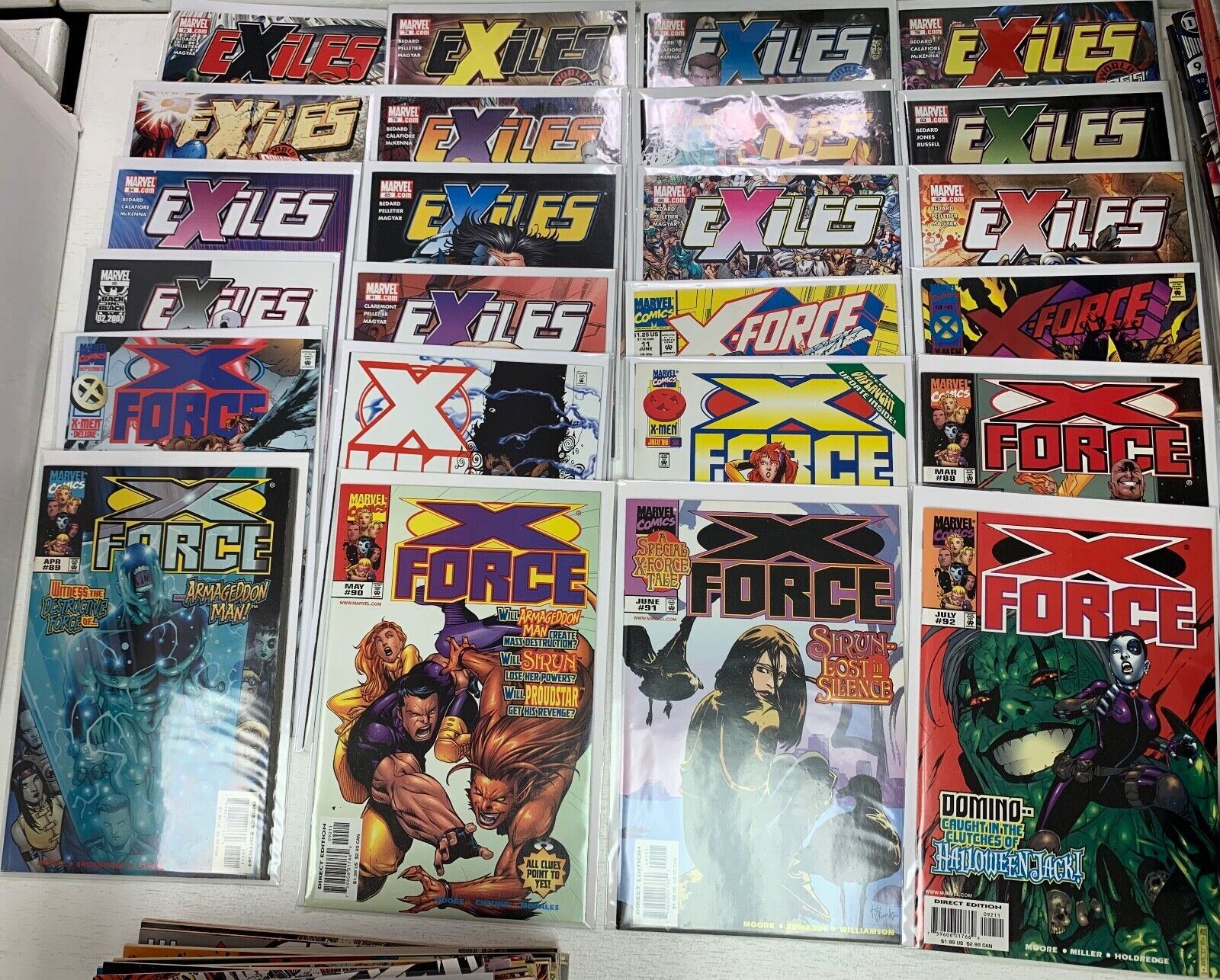 Custom comic lot X books, Alpha Flight, Teen Titans | Comic Books ...