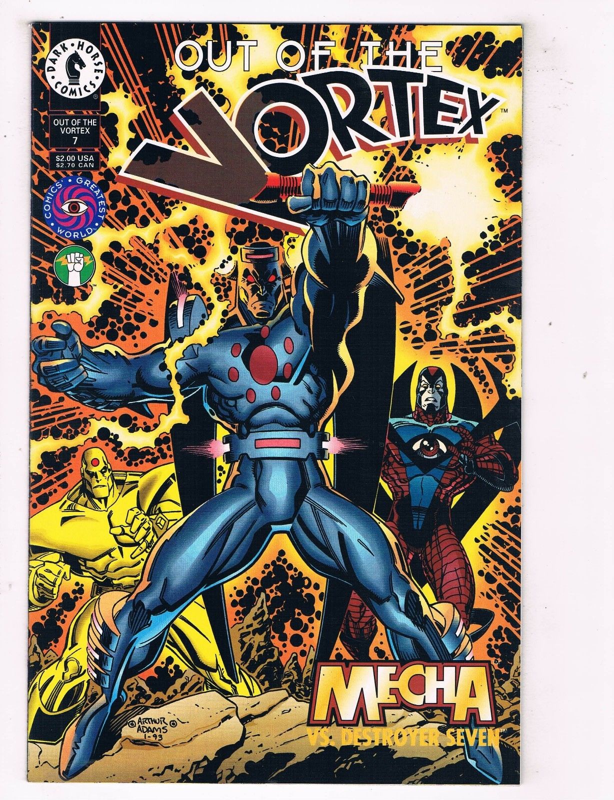 Vortex Comic Dark Horse