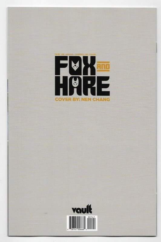 Fox And Hare #1 Vault Comics 2022 Nen Chang 1:10 Incentive Variant | Comic Books - Modern Age ...
