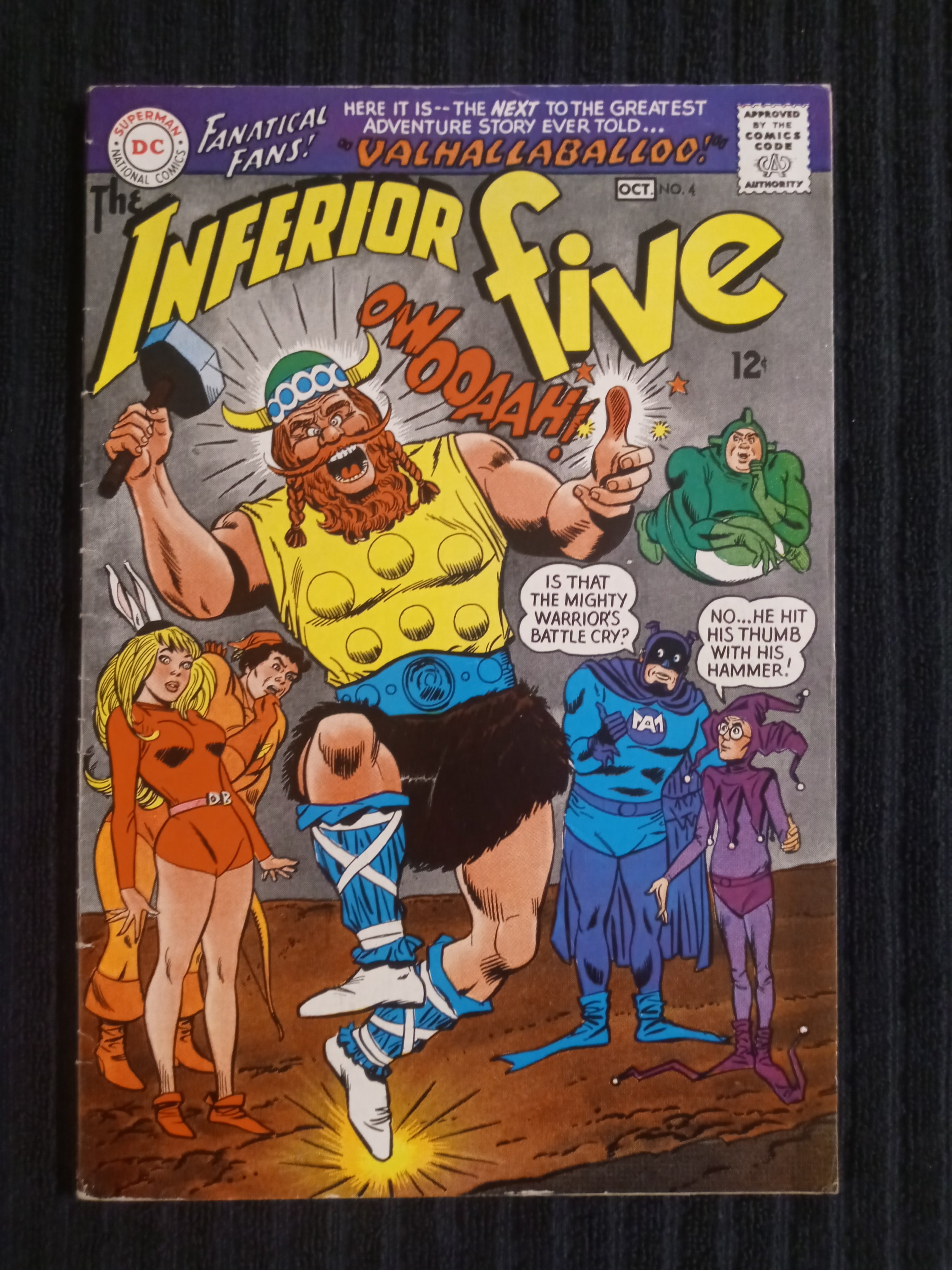 The Inferior Five #4 (1967) | Comic Books - Silver Age, DC Comics ...