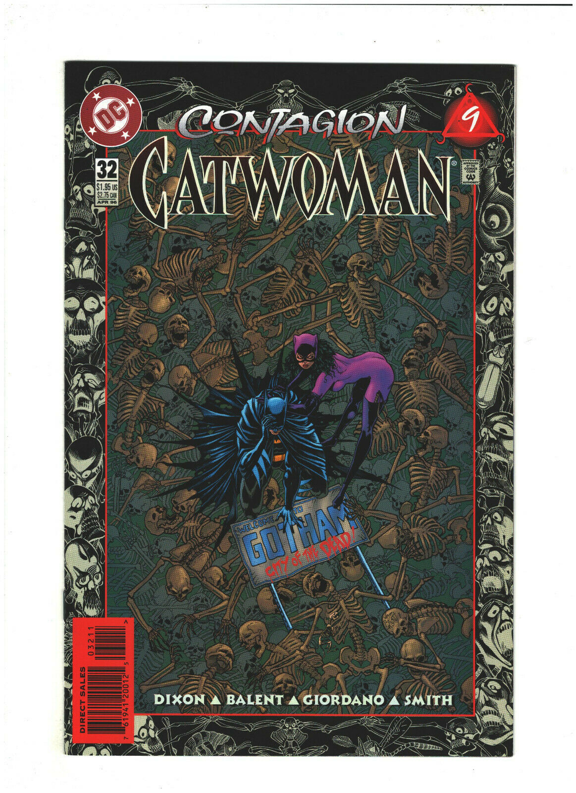Catwoman #32 NM- 9.2 DC Comics 1996 Jim Balent Contagion pt.9 | Comic ...