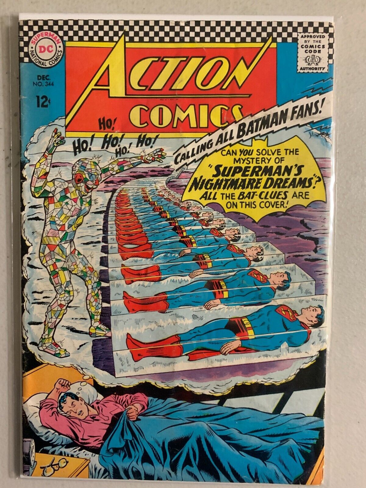 Action Comics #344 Batman and Superman switch bodies, Supergirl ...