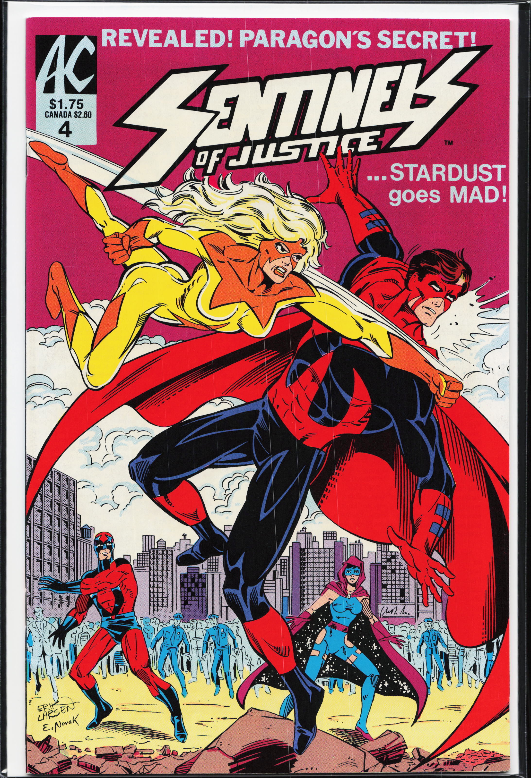 Captain Paragon and the Sentinels of Justice #4 (1985) Sentinels of ...
