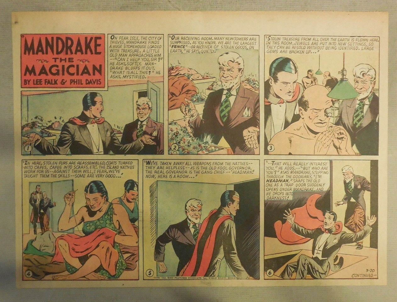 Mandrake The Magician History