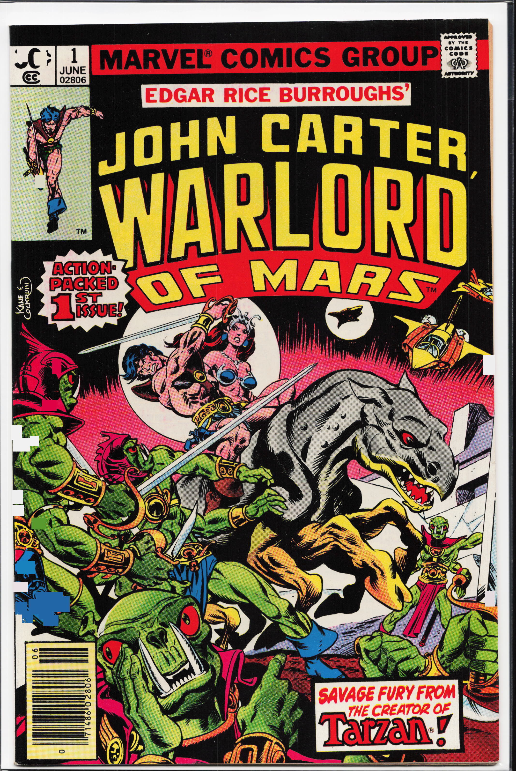 John Carter Warlord of Mars #1 (1977) John Carter Warlord of Mars [Key ...