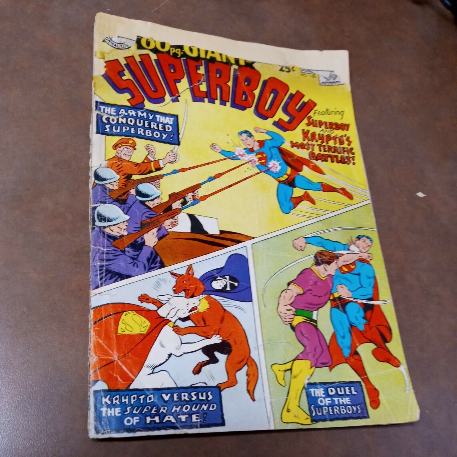 SUPERBOY #138 80 pg Giant 1967 DC Krypto! silver age classic cover rare ...