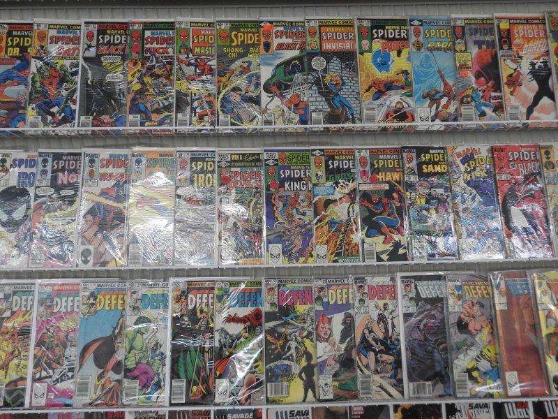 Huge Lot of 160+ Comics W/ Marvel Team-Up, Wolverine, Defenders Avg. FN ...